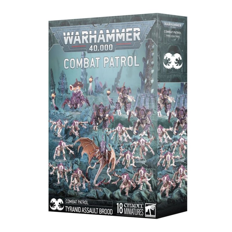 GAMES WORKSHOP 73-511 Patrulha: Tiranídeo Assalto Brood, Wargames e ...