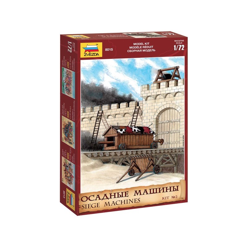ZVEZDA 8015 Siege machines, Models - Military - Scale 1:72 - Historical ...