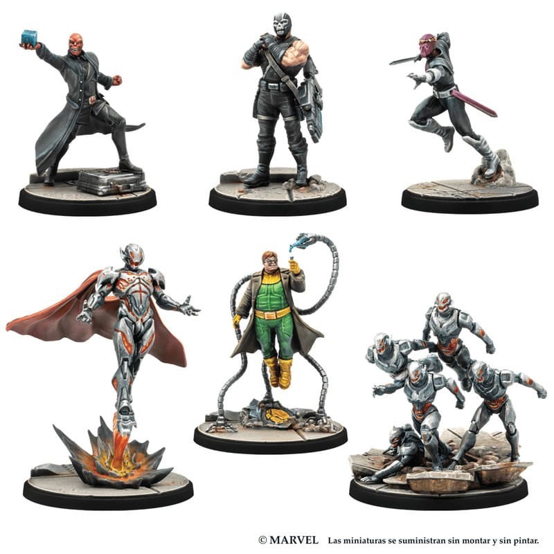 ATOMIC MASS GAMES MCP: Marvel Crisis Protocol Caja inicial, Wargames y ...