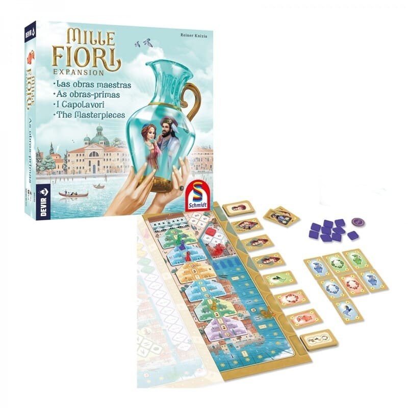 DEVIR Mille Fiori: die Meisterwerke, Spiele und TCGs - Tischspiele - Spielen mit der Familie ...