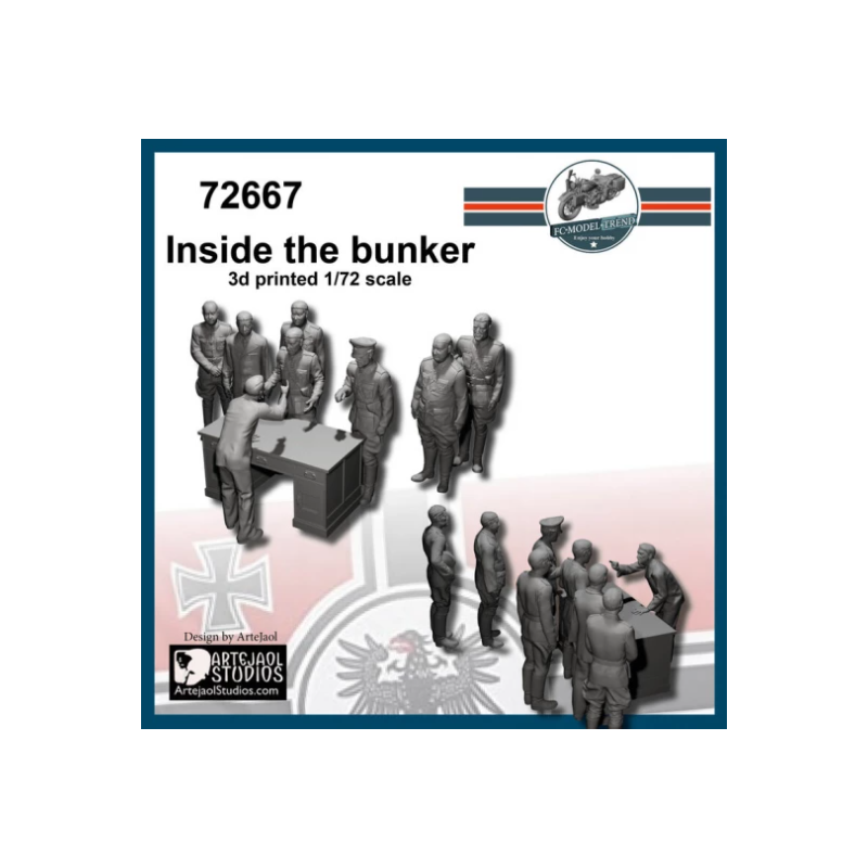 FC MODELTIPS 72667 Inside the bunker, Models - Military - Scale 1:72 ...