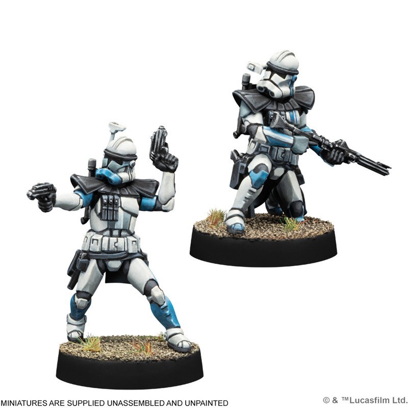 ATOMIC MASS GAMES SWQ133 SW Legión: ARC Troopers, Wargames y miniaturas ...