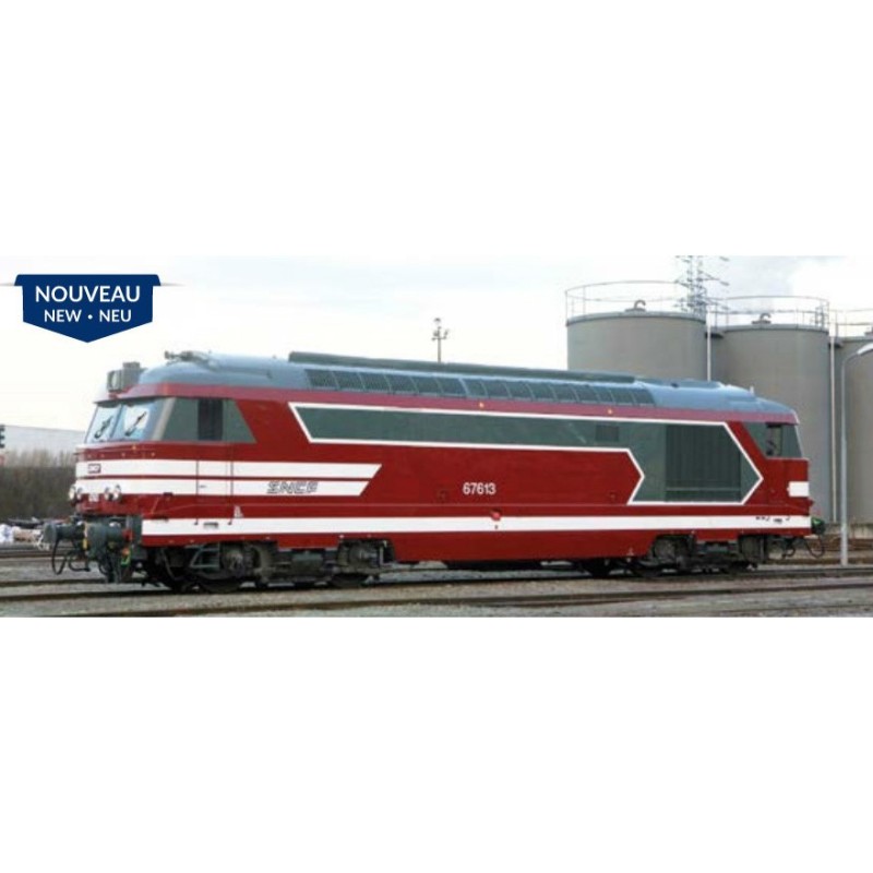 REE MODELES MB-243S Locomotiva diesel 67613 "Capitole", SNCF. Som ...