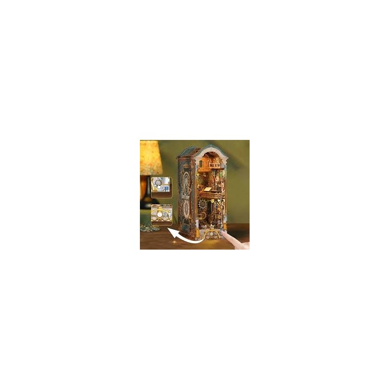 TQ136 Book Nook Kit: Clock Tower, Models - Wooden model kits | El ...