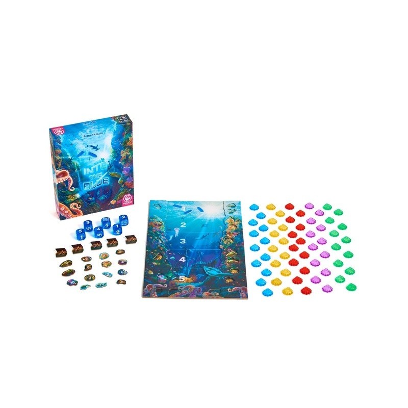 TRANJIS GAMES Into the blue, Games and TCG - Board games - Dice Games ...