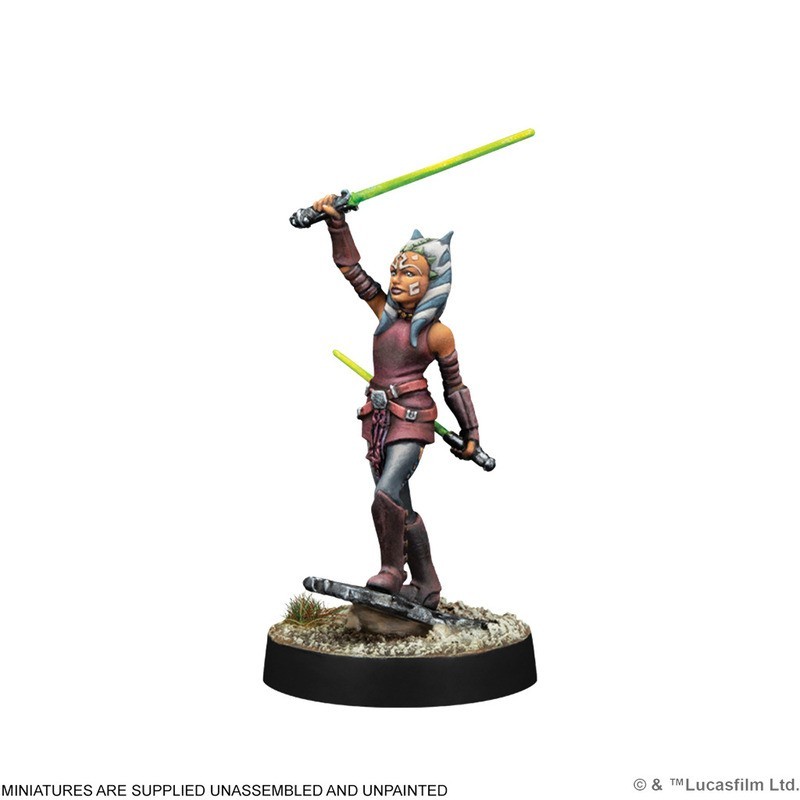 ATOMIC MASS GAMES SWQ22 SW Legión: Commander & Padawan Ahsoka Tano ...