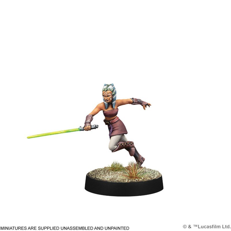 ATOMIC MASS GAMES SWQ22 SW Legión: Commander & Padawan Ahsoka Tano ...