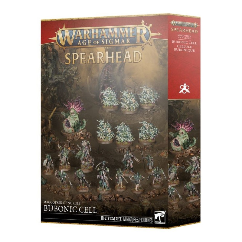 GAMES WORKSHOP 70-838 Punta de lanza: Maggotkin of Nurgle – Célula ...