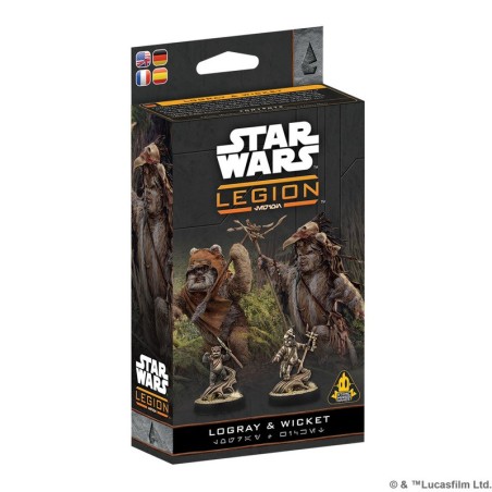 ATOMIC MASS GAMES SWQ74 SW Legion: Logray y Wicket, Wargames y ...