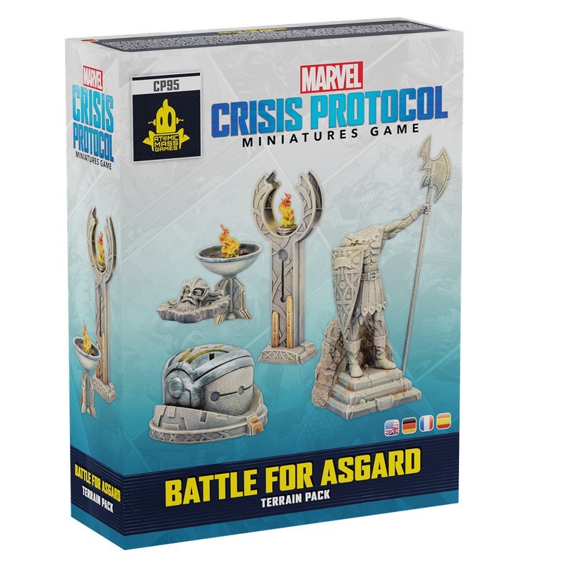 ATOMIC MASS GAMES CP95 MCP: Battle for Asgard Terrain Pack, Wargames y ...