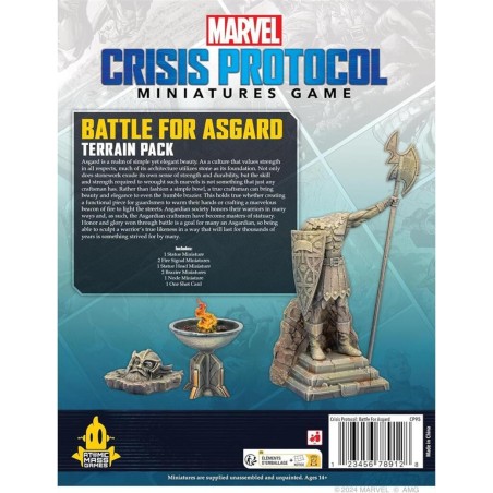 ATOMIC MASS GAMES CP95 MCP : Pack de terrain pour la bataille d’Asgard ...