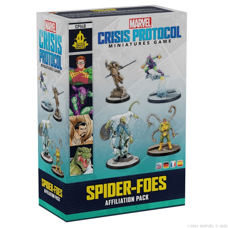 ATOMIC MASS GAMES CP148 MCP: Spider-Foes Affiliation Pack, Wargames y ...