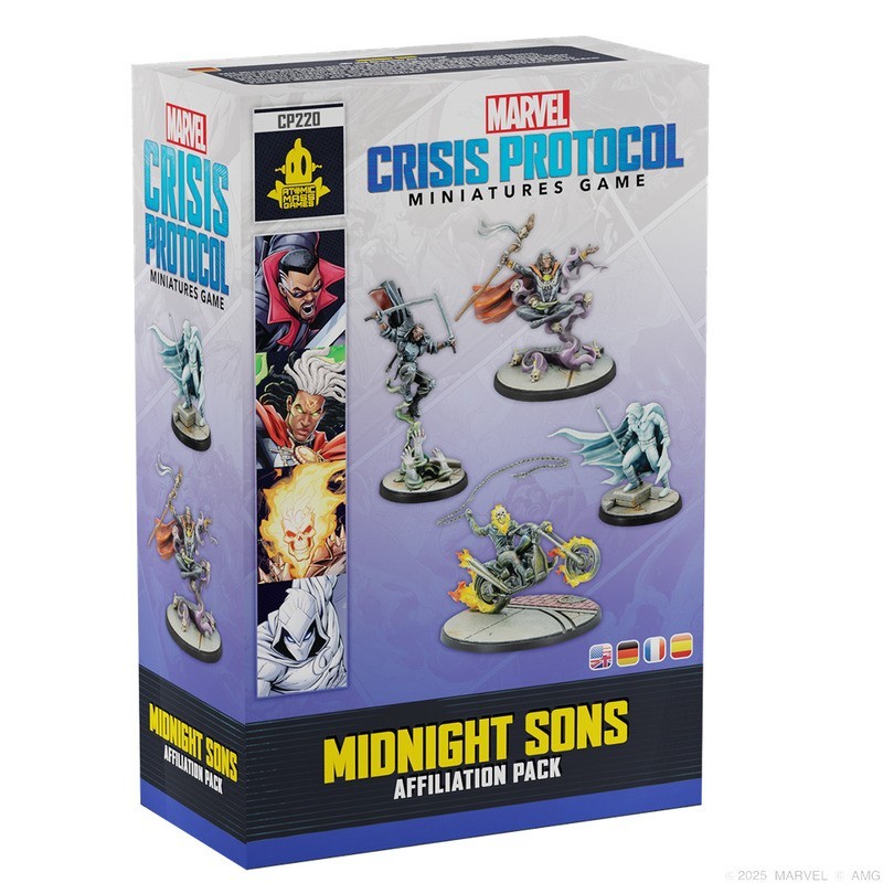 ATOMIC MASS GAMES CP220 MCP: Midnight Sons Affiliation Pack, Wargames y ...