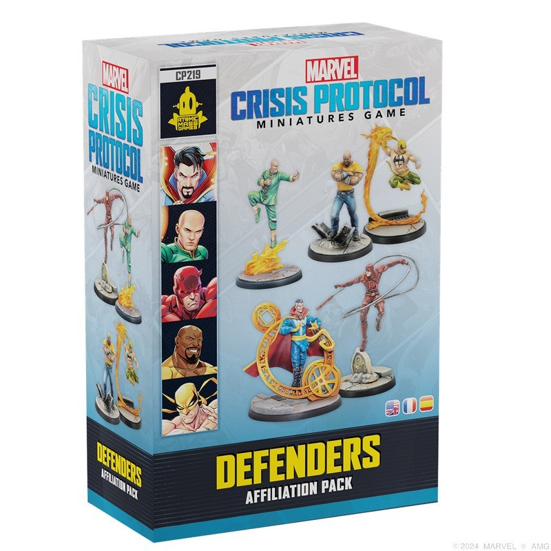 ATOMIC MASS GAMES CP219 MCP: Defenders Affiliation Pack, Wargames y ...