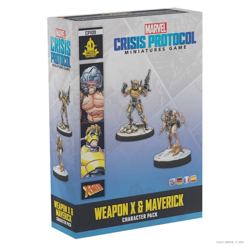 ATOMIC MASS GAMES CP109 MCP: Weapon X & Maverick, Wargames y miniaturas ...