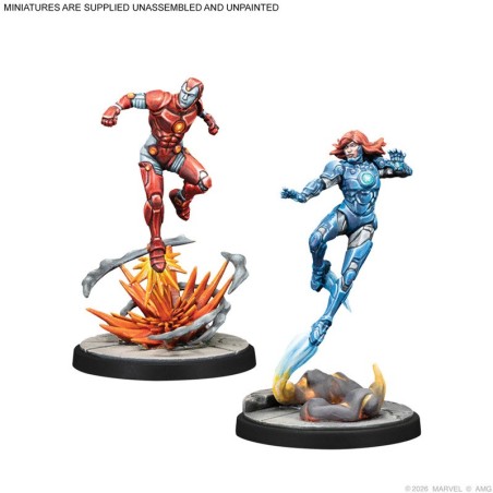 ATOMIC MASS GAMES CP154 MCP: Iron Lad, Iron Monger, Kang the Conqueror ...