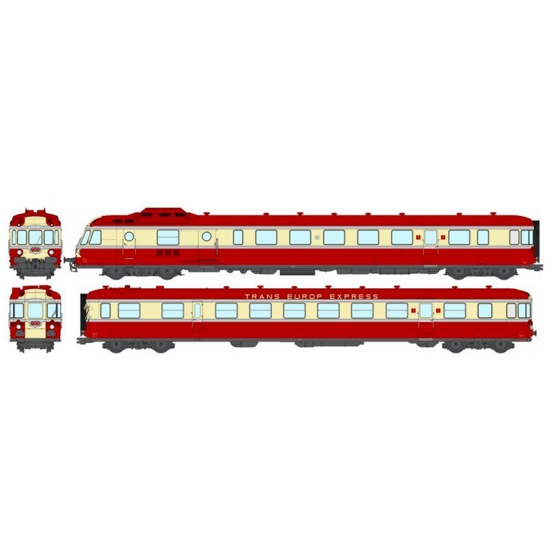 REE MODELES MB-258S RGP1 X-2779 train automoteur, SNCF. Son, Modélisme ...