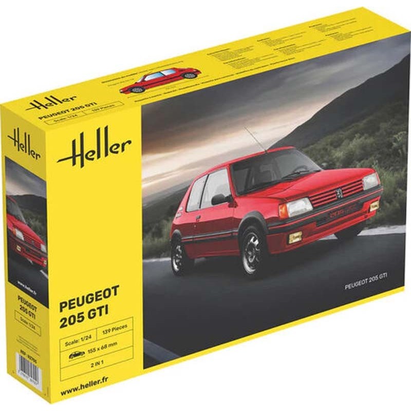 HELLER 82705 Peugeot 205 GTI, Modelos - Veículos - Modelos de carros ...
