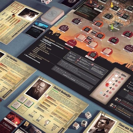 Comprar Orquesta Negra: Hitler Debe Morir | Juego de Mesa Cooperativo e ...