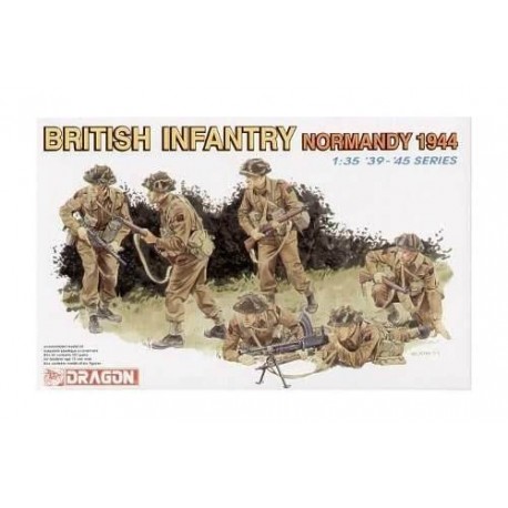 British infantry, Normandy 1944.