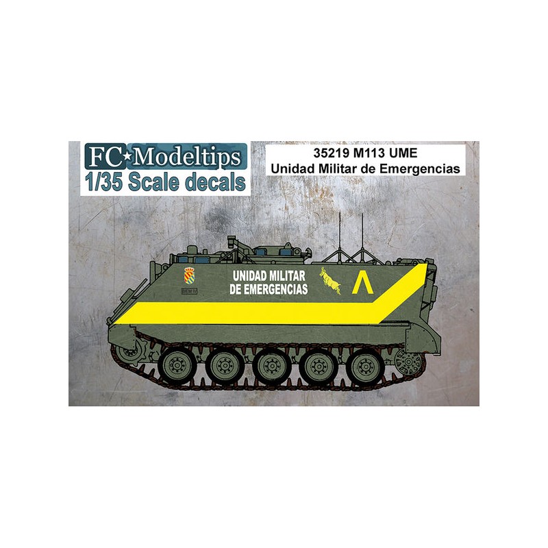 Decal set: M113 UME.