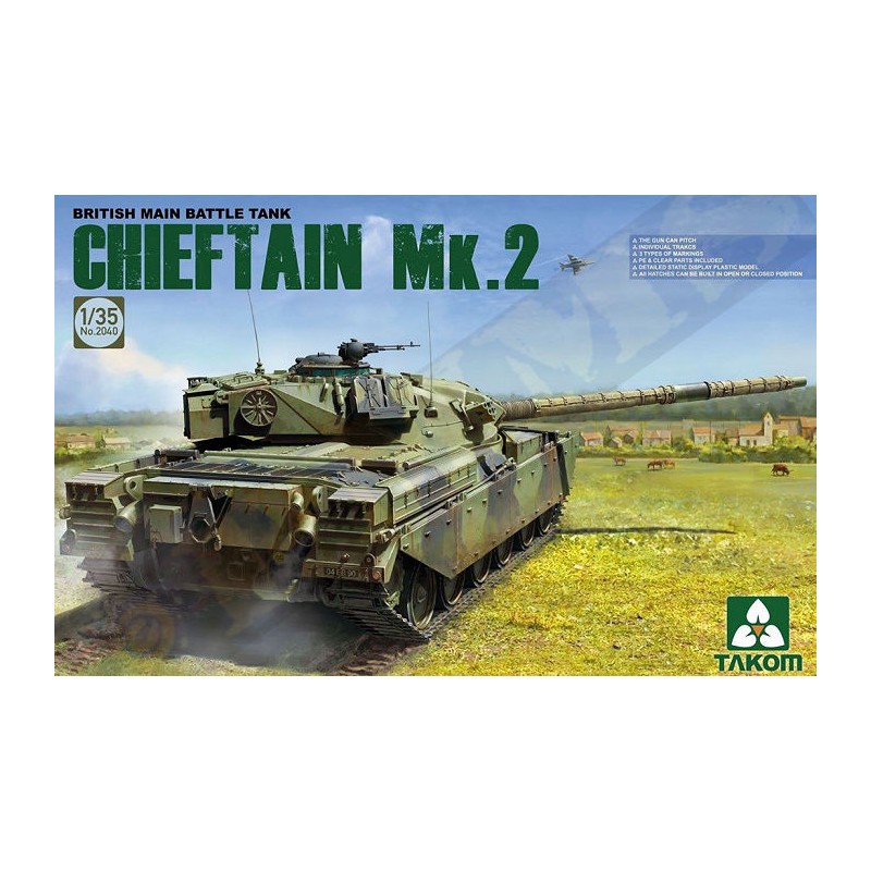 TAKOM 2040 British main battle tank Chieftain Mk.5, Models - Military ...