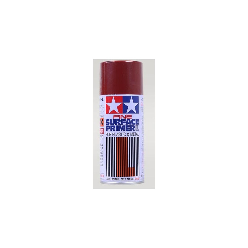 TAMIYA 87160 Fine Surface Primer, spray - Oxide red, Tools ans ...