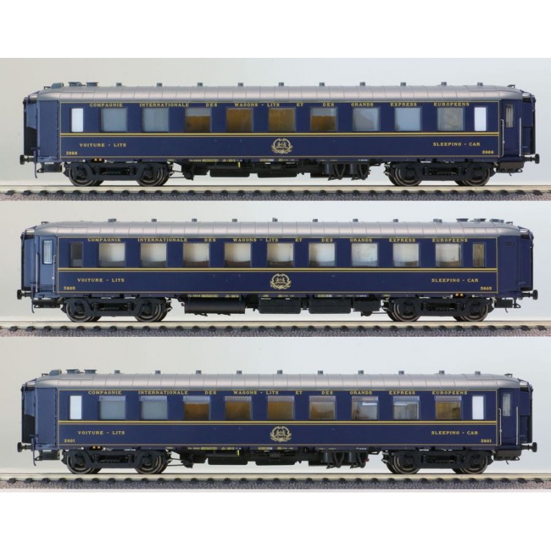 LS MODELS 49122 Set coches CIWL, tipo F. IIIb, Modelismo Ferroviario ...