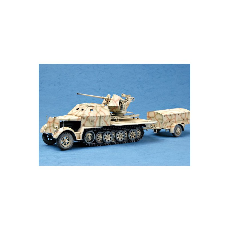 TRUMPETER 01526 German 3.7cm Flak 37 auf Selbstfahrlafette, Maquetas ...