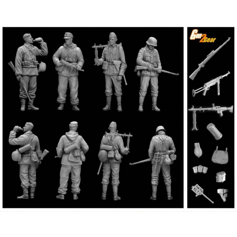 DRAGON 6707 German Elite Infantry, Russia 1941-43, Models - Military ...