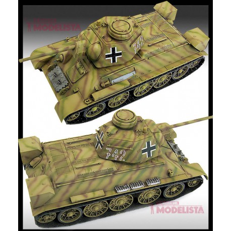 ACADEMY 13502 German T-34/76 747(r), WWII, Models - Military - Scale 1: ...