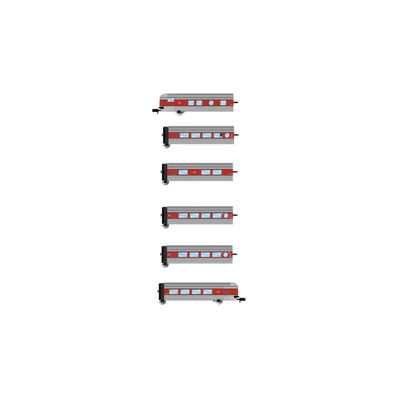 ARNOLD HN4270 RENFE Talgo III, 6-unit set, Railway Modelling - Scale 1: ...