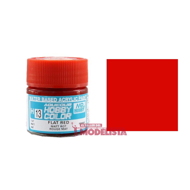 Rojo mate 10 ml. Gunze Sangyo.