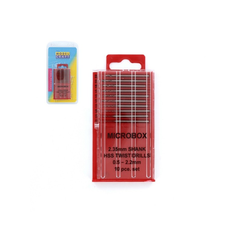 MODELCRAFT PDR4005 Microbox shanked drill set, Tools - Hand Tools ...