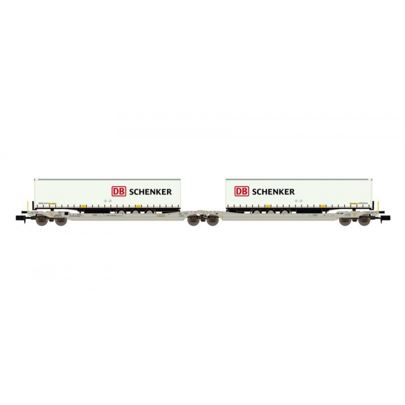 Dual port trailer platform, DB Schenker.