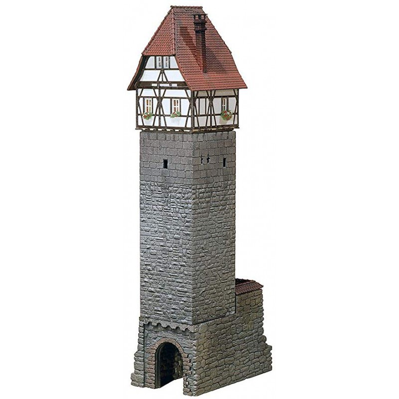 Old town tower building. FALLER 130402
