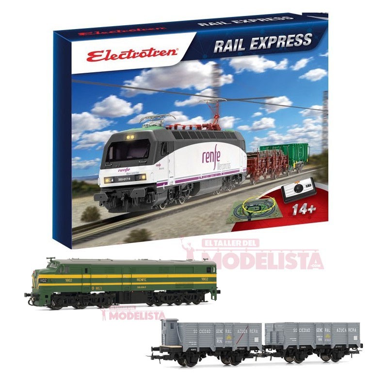 ELECTROTREN 10124 Starter set Rail Express. RENFE 318, Railway ...