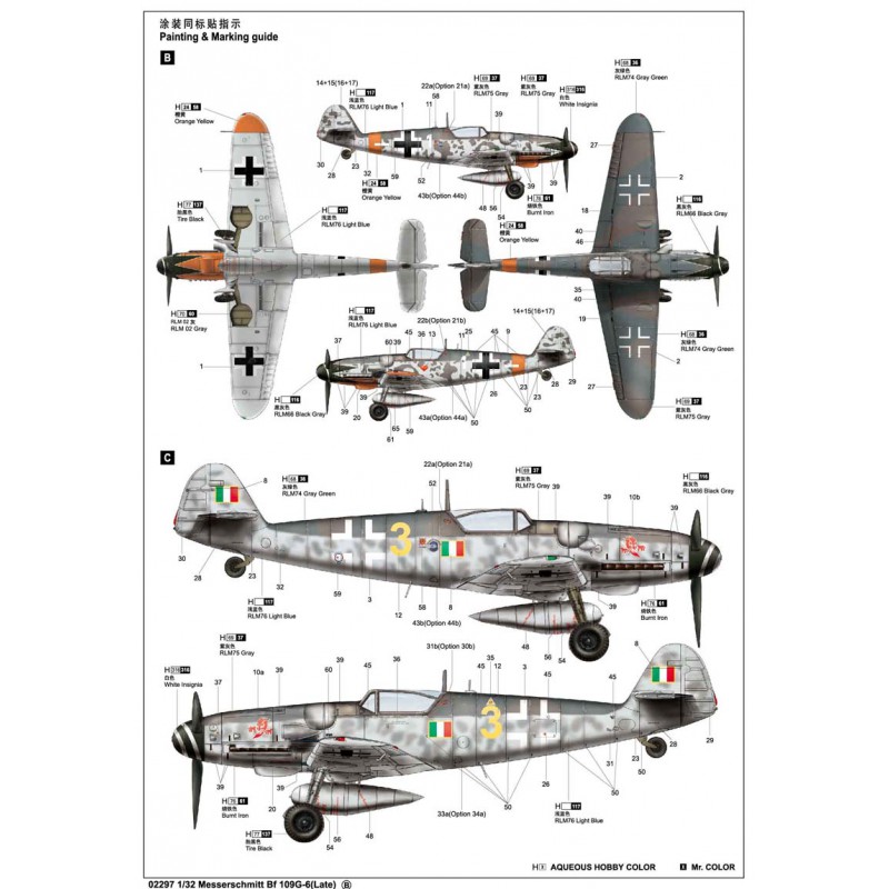 TRUMPETER 02297 Messerschmitt Bf 109 G-6, Maquetas - Militar - Otras ...