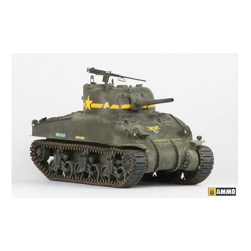ASUKA MODEL 35025 M4A1 Sherman norte-americano, Modelos - Militar ...