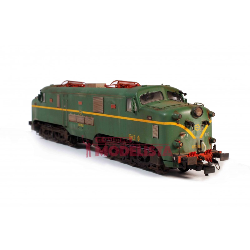 ELECTROTREN 2763W Locomotora eléctrica RENFE 277.047. Envejecida ...