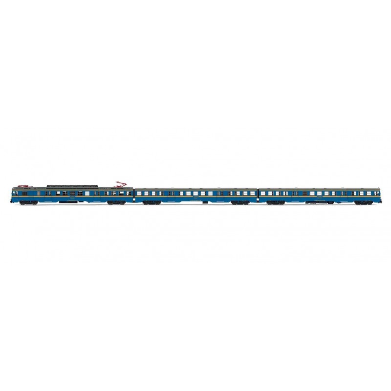 ARNOLD HN2440S RENFE, 3-unit EMU, class 440. Blue and yellow. Sound ...