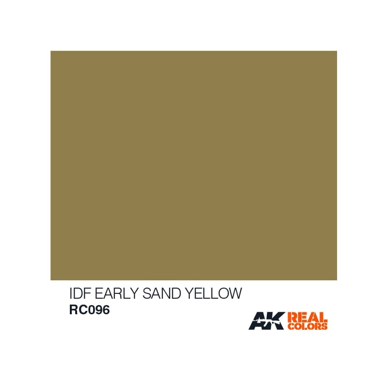 AK INTERACTIVE RC096 IDF Early Amarillo Arena, 10ml. Real Colors ...