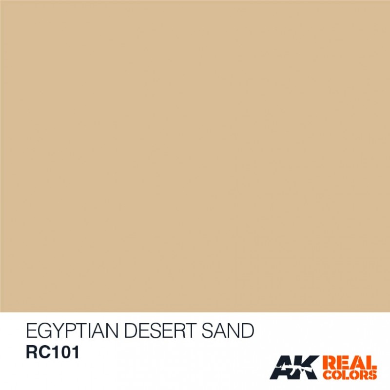 AK INTERACTIVE RC101 Arena del desierto egipcio, 10ml. Real Colors ...