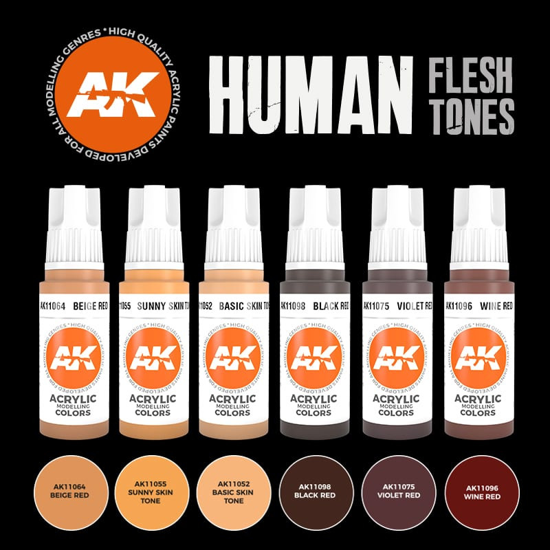 Human flesh tone. AK INTERACTIVE AK11603