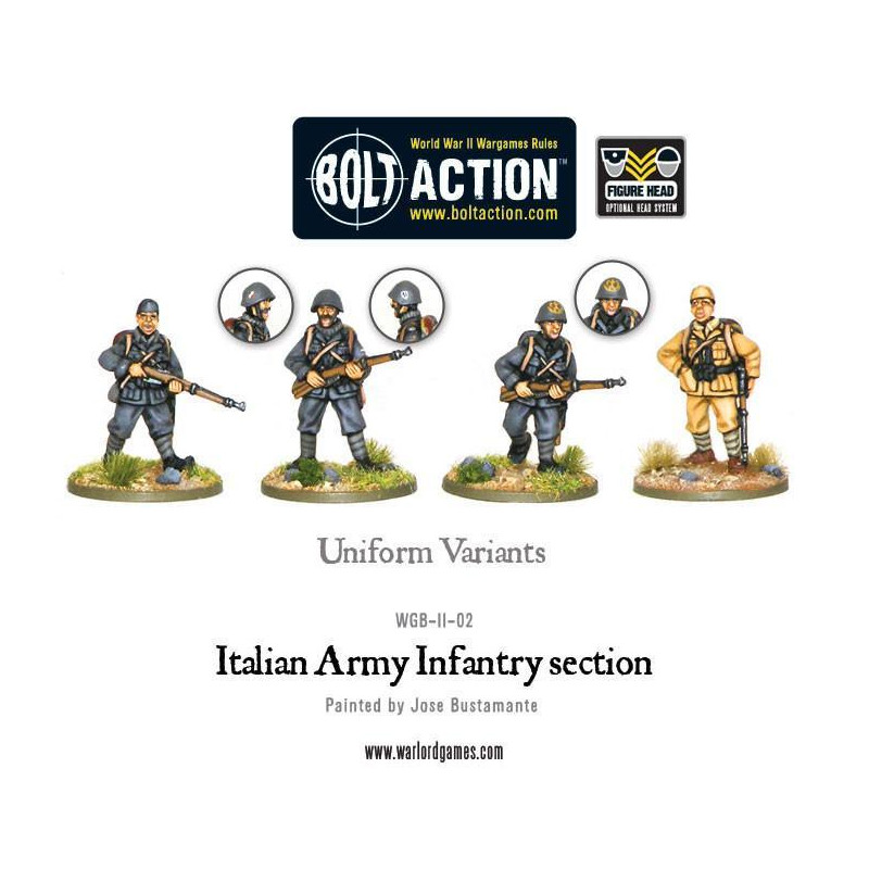 WARLORD GAMES WGB-II-02 Italian Army section. Bolt Action, Wargames and ...
