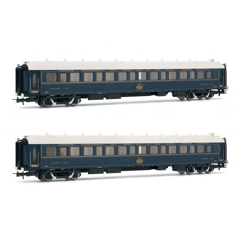 RIVAROSSI HR4321 Sleeping car "Venice Simplon Orient Express", CIWL (x2), Railway Modelling ...