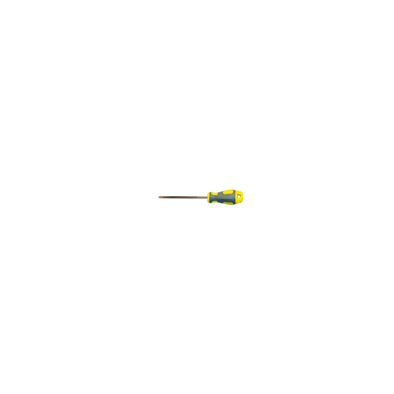 Slotted screwdriver. 3 x 75 mm.