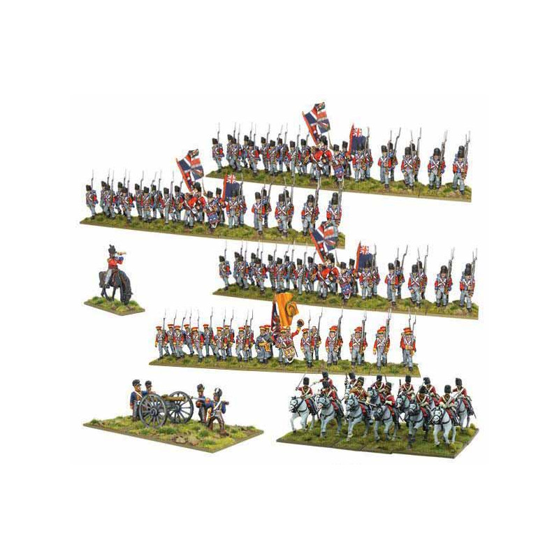 WARLORD GAMES 309911005 Napoleonic British starter army (Waterloo ...