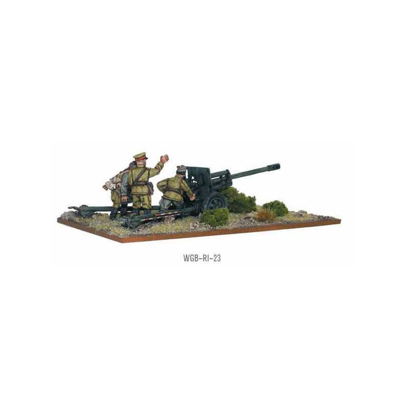 WARLORD GAMES WGB-RI-23 Soviet ZIS-3 76mm Divisional Gun, Wargames and ...