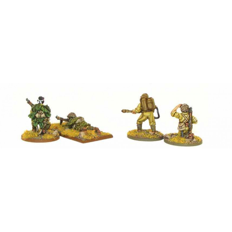 WARLORD GAMES WGB-JI-32 Imperial Japanese Sniper and Flamethrower teams ...